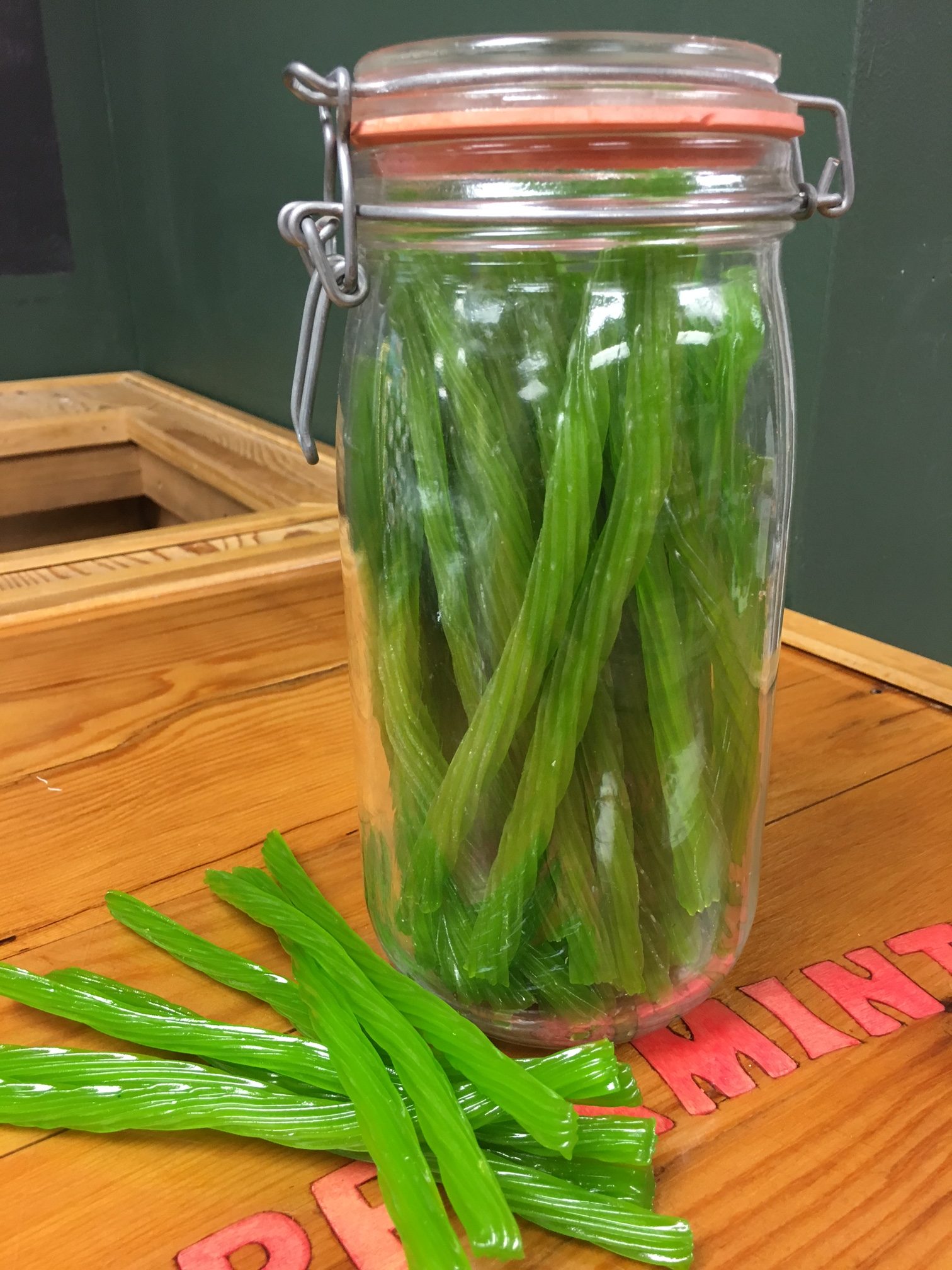 Old-Fashioned Licorice-Green Apple - The Peppermint Stick Candy Store